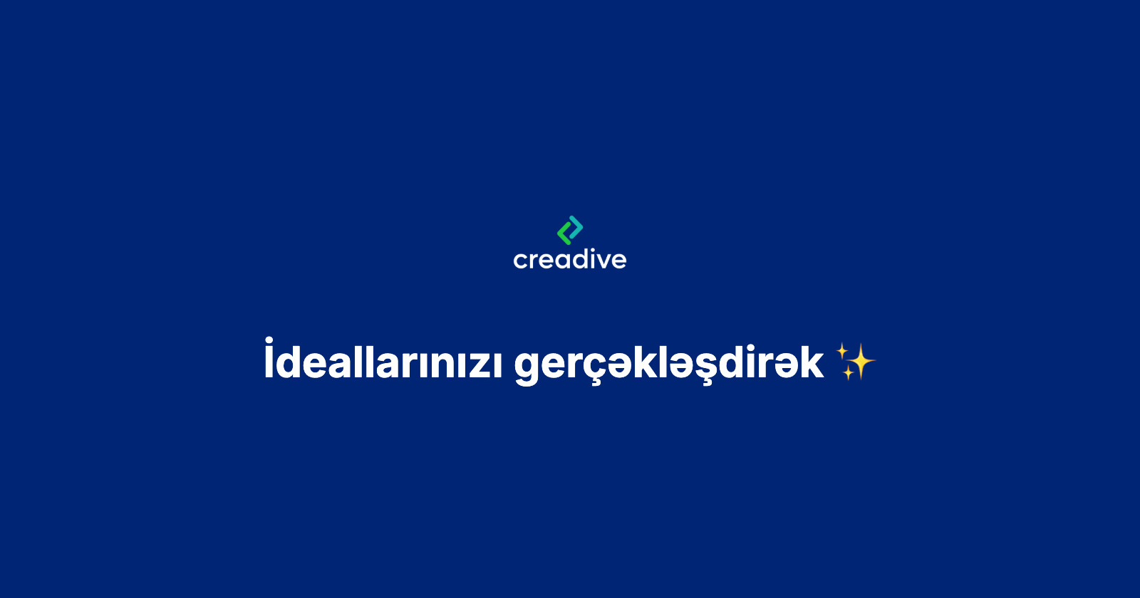Creadive — Kreativ Reklam Agentliyi | Marketinq Xidmətləri